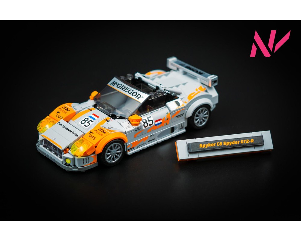 Lego Moc Spyker C8 Spyder Gt2 R By Nv Carmocs Rebrickable Build