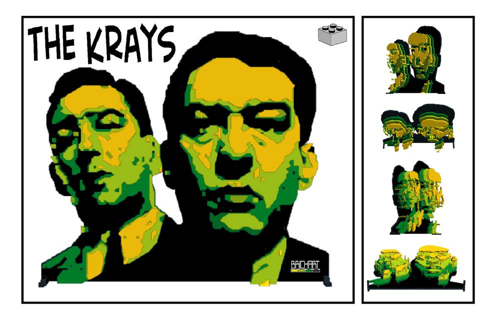 LEGO MOC THE KRAY TWINS by brickart | Rebrickable - Build with LEGO