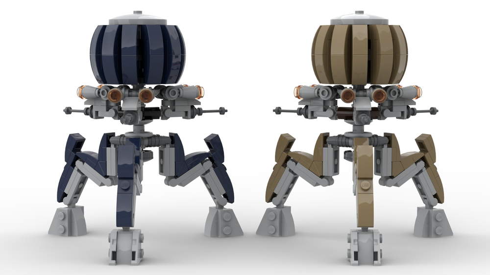 LEGO MOC Octuptarra Tri-Droid Minifig Scale by DBricksLegion ...