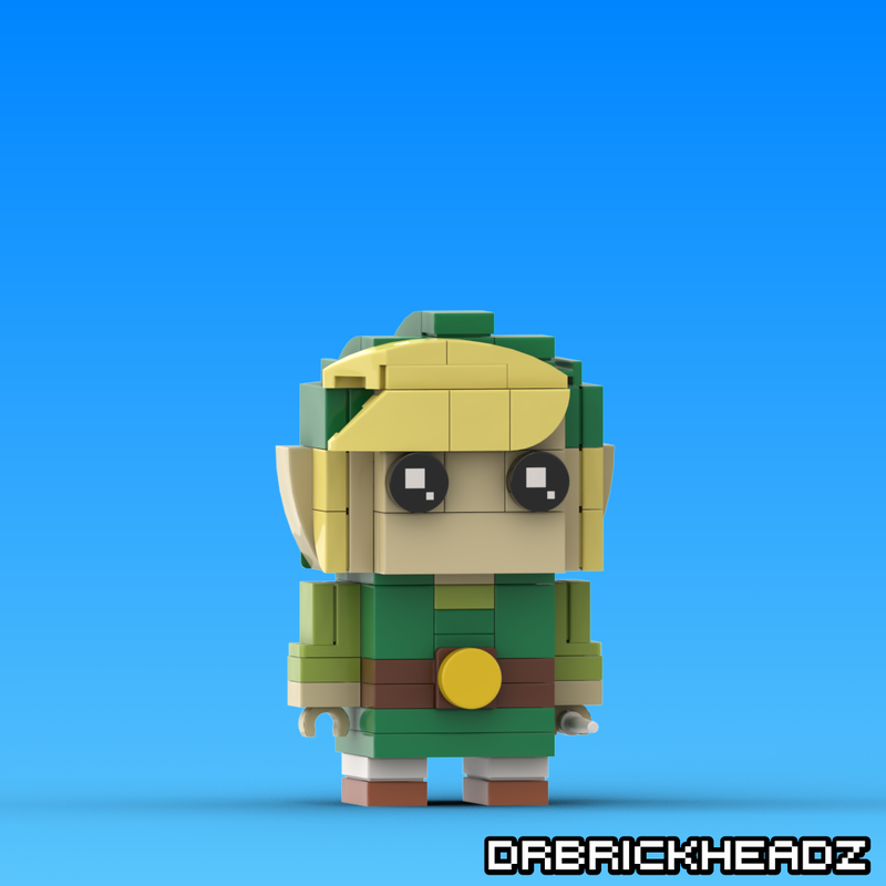 LEGO MOC Link (Wind Waker) Brickheadz by DrBrickheadz | Rebrickable ...