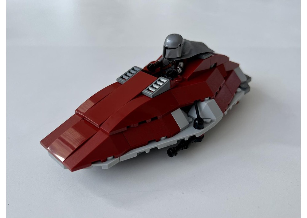 LEGO MOC Mando's Speeder by Trstr | Rebrickable - Build with LEGO