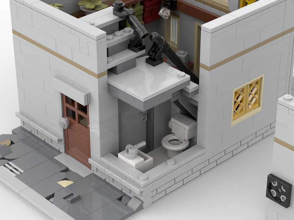 LEGO MOC Classic Batcave Modular by yellowbox777 | Rebrickable - Build ...