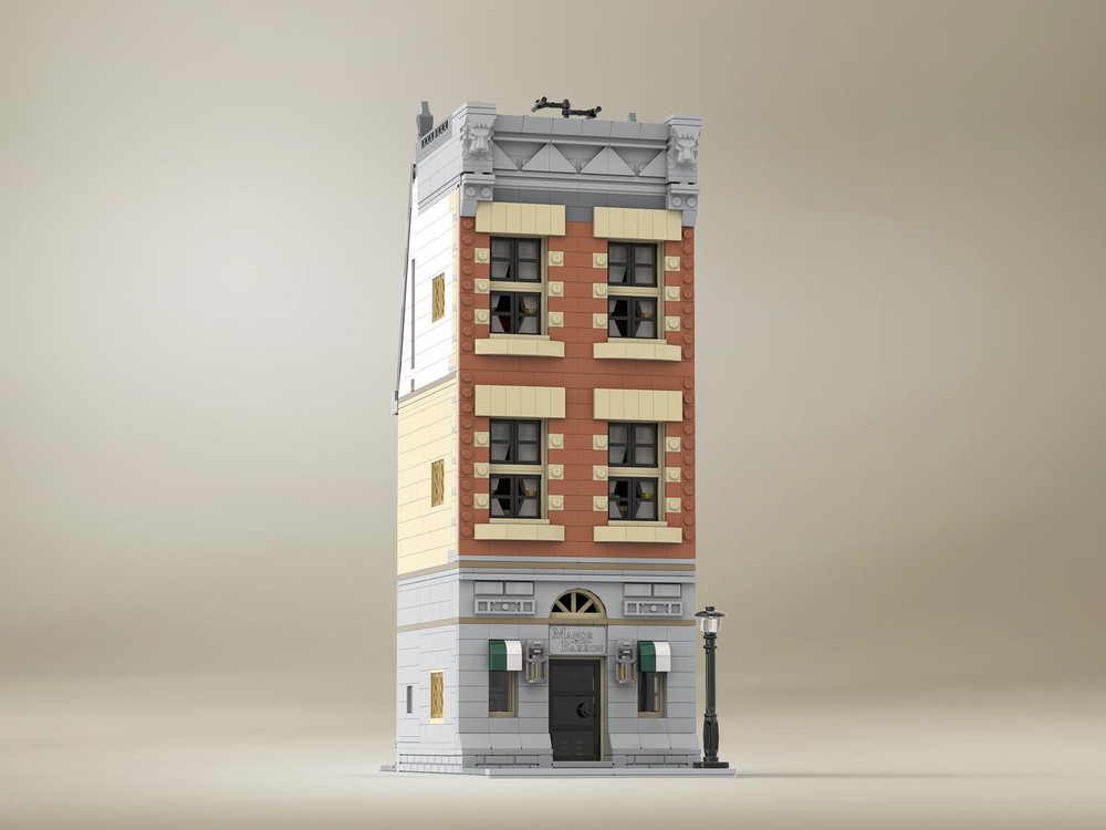 LEGO MOC Classic Batcave Modular by yellowbox777 | Rebrickable - Build ...