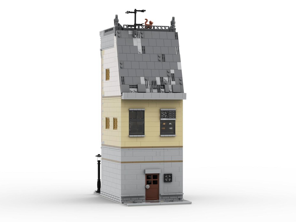 Lego Moc Classic Batcave Modular By Yellowbox777 Rebrickable Build