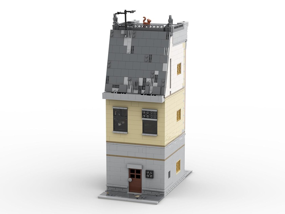 Lego Moc Classic Batcave Modular By Yellowbox777 Rebrickable Build