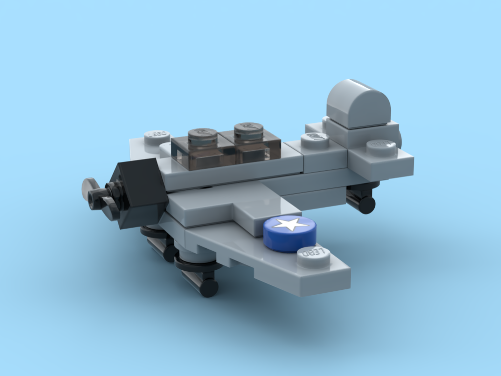 LEGO MOC Mini T-6 Texan by Grasshopper Squadron | Rebrickable - Build ...