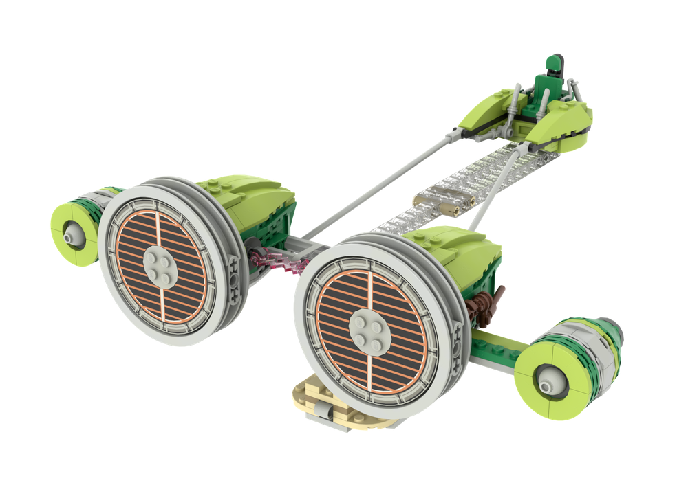 Lego Moc Mawhonic Podracer Sw By Hungrigerhamster Rebrickable
