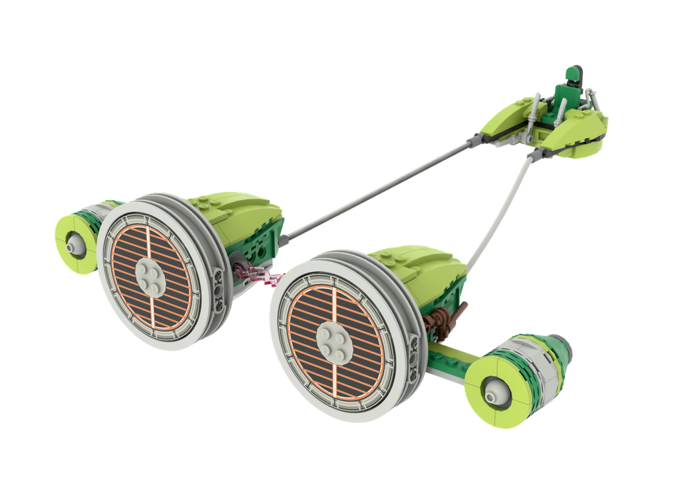 Lego Moc Mawhonic Podracer Sw By Hungrigerhamster Rebrickable