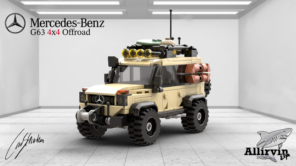LEGO MOC G63 AMG Explorer 4x4 by AllirvinExperts | Rebrickable - Build ...