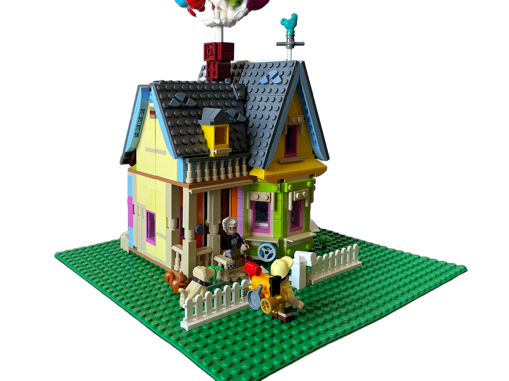 Lego Moc Up House Alternate Build Of 2x 43217 By Re Bricked