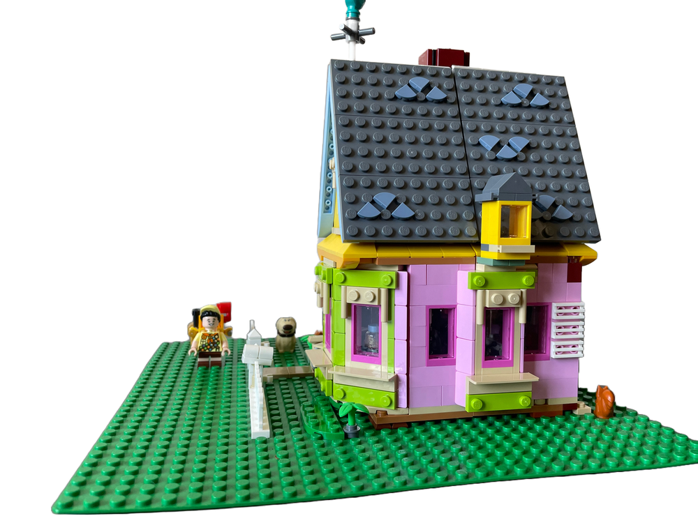 Lego Moc Up House Alternate Build Of 2x 43217 By Re Bricked