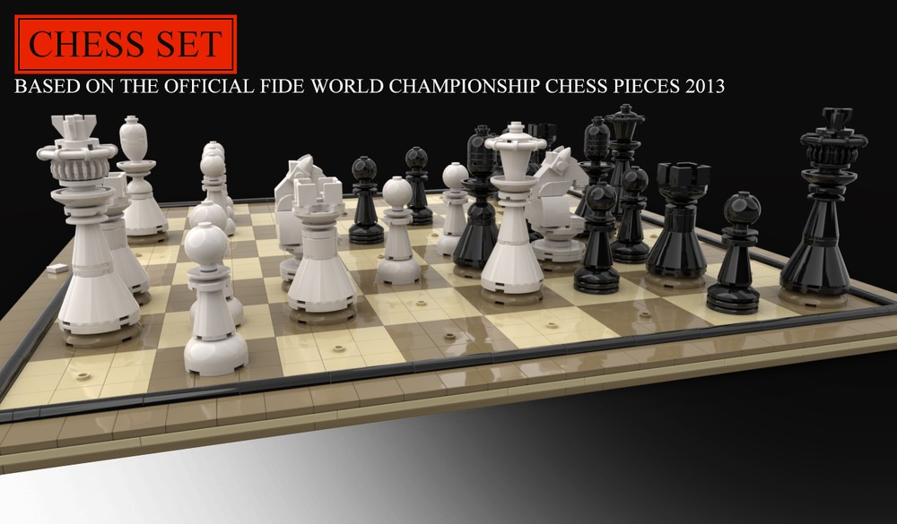 LEGO MOC Full size chess set by ARCHI3D | Rebrickable - Build with LEGO