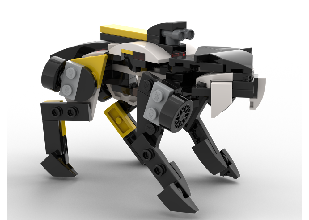 LEGO MOC Saber-tooth Robot 30657 by SomeDude | Rebrickable - Build with ...