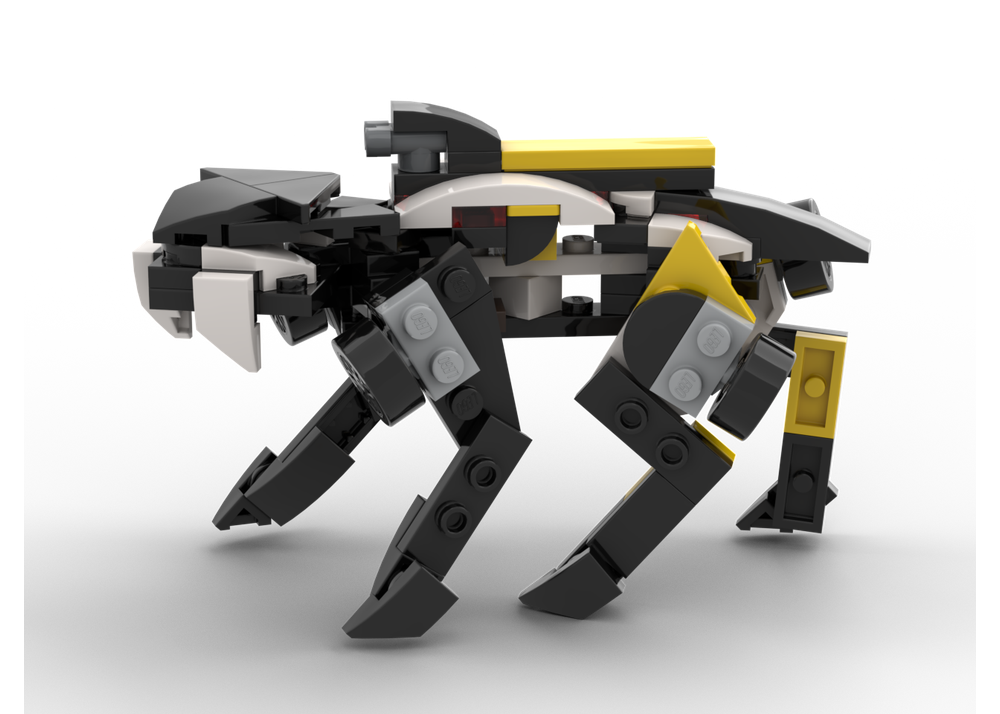 LEGO MOC Saber-tooth Robot 30657 by SomeDude | Rebrickable - Build with ...