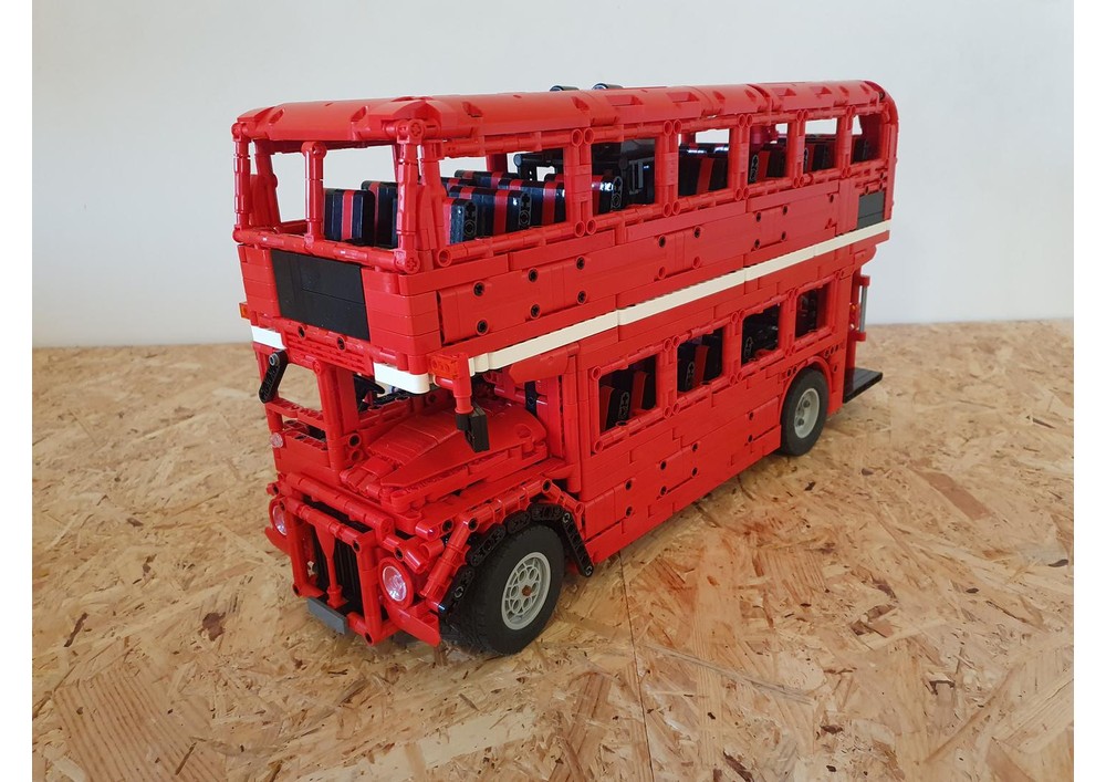 LEGO MOC AEC Routemaster fully remote controlled by B4 | Rebrickable ...