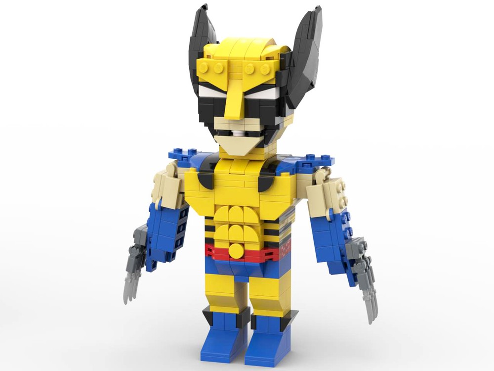 LEGO MOC Wolverine Lego Figure by LittlebricksHeroes | Rebrickable ...
