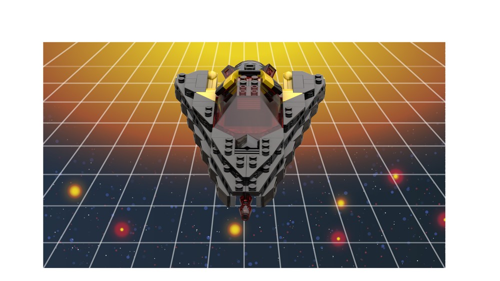 LEGO MOC Blacktron Arrowhead by ahmadsquad | Rebrickable - Build with LEGO