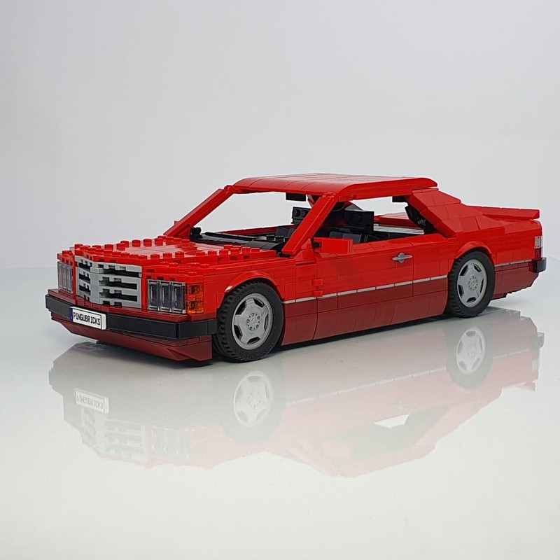 LEGO MOC Mercedes-Benz W124 Coupé by Pingubricks | Rebrickable - Build ...