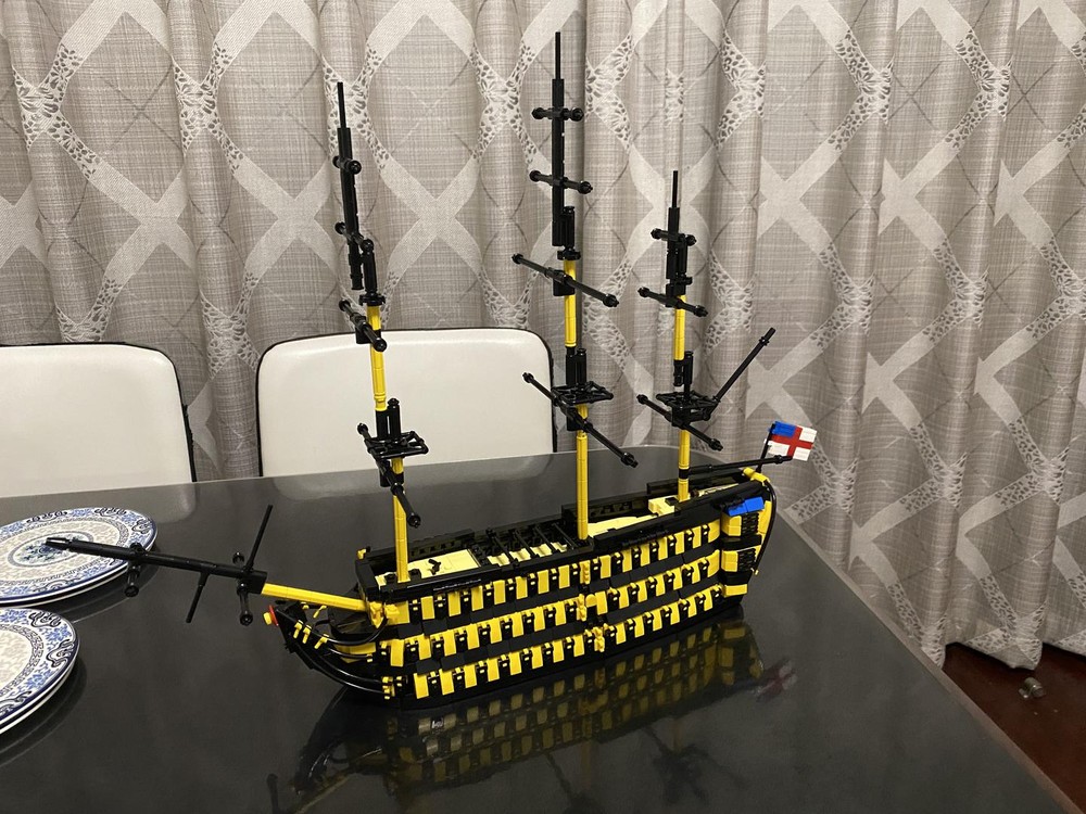 LEGO MOC HMS Victory by lailao | Rebrickable - Build with LEGO