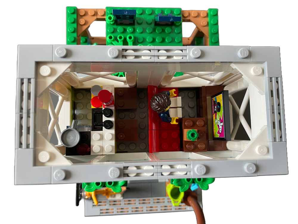 Lego Moc City Apartments 3 Storey Modular Alternate Build Of 60365 By