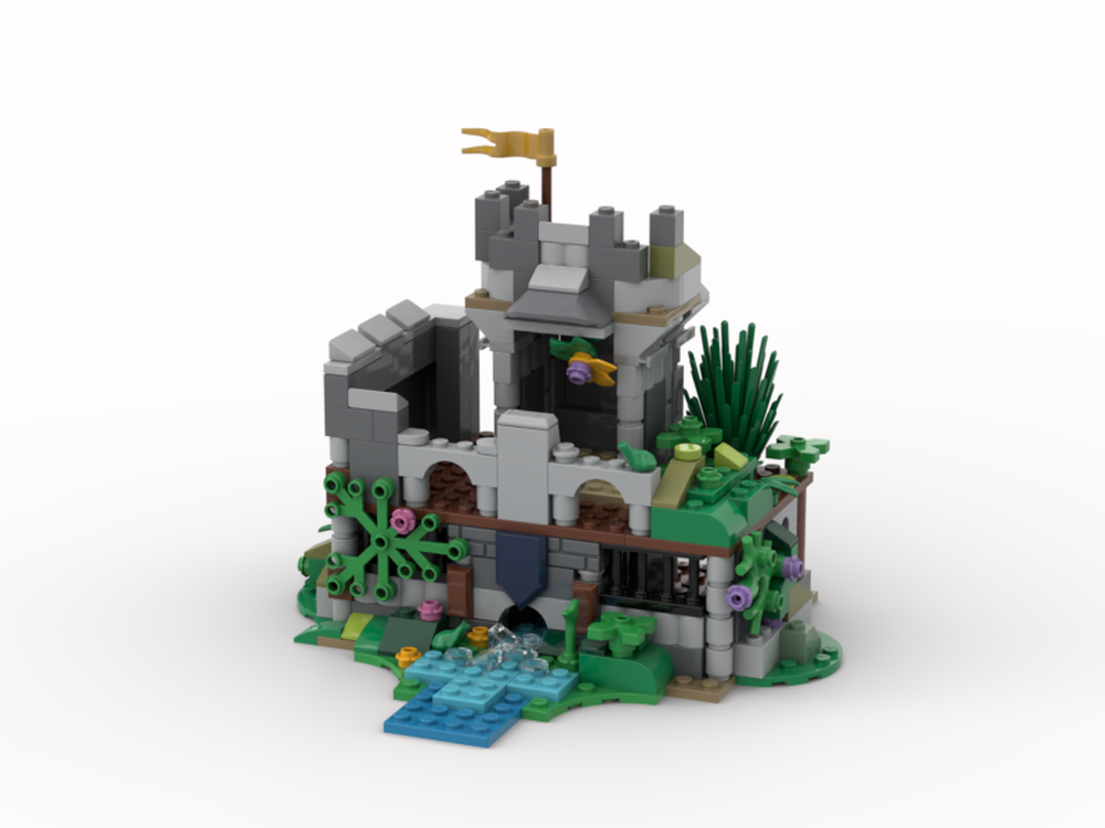 LEGO MOC Overgrown Outpost by Tree-beard6 | Rebrickable - Build with LEGO