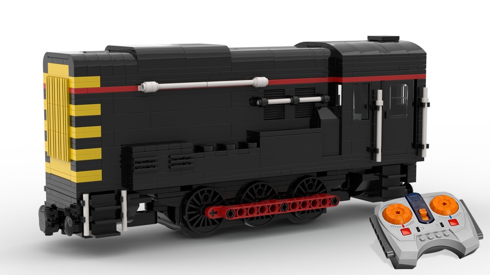 LEGO MOC Diesel Locomotive - Shunter Class 08 - MOC by Mimi68 | Rebrickable - Build with LEGO