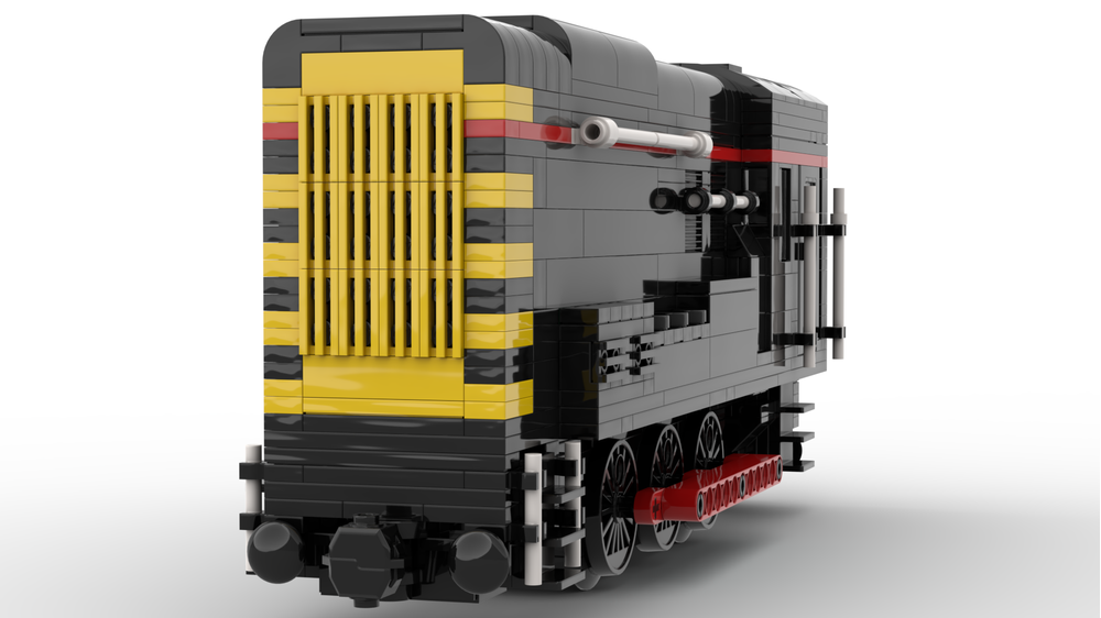 Lego Moc Diesel Locomotive Shunter Class 08 Moc By Mimi68