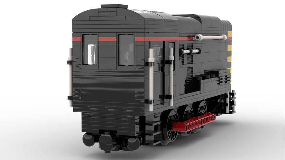 Lego Moc Diesel Locomotive Shunter Class 08 Moc By Mimi68