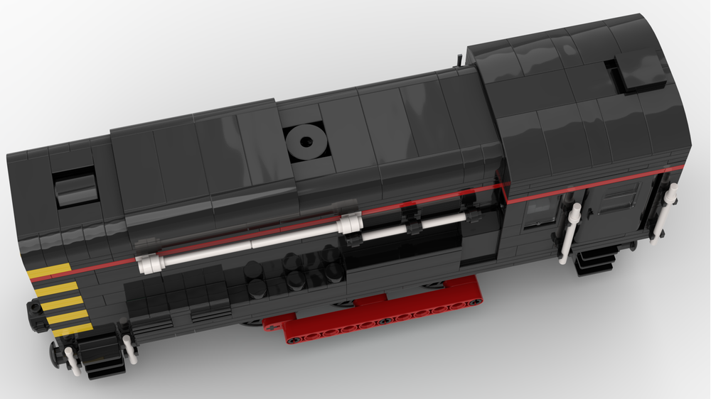 Lego Moc Diesel Locomotive Shunter Class 08 Moc By Mimi68