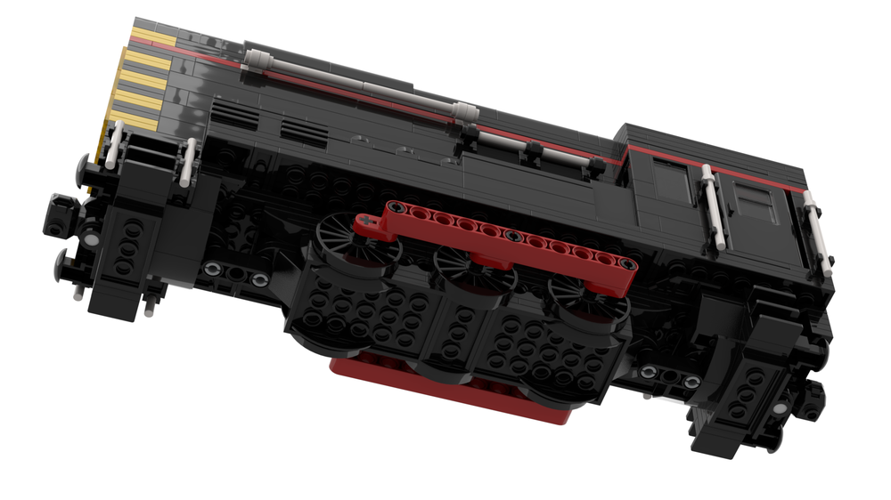 Lego Moc Diesel Locomotive Shunter Class 08 Moc By Mimi68