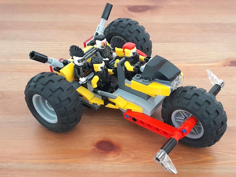 LEGO MOC 31022 Postapo Heavy Trike by R4D3K | Rebrickable - Build with LEGO