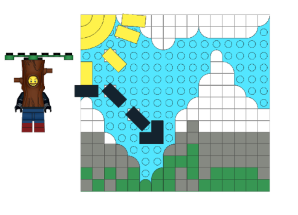 LEGO MOC image of mountains/Bild von Bergen by I_luv_Lego | Rebrickable ...