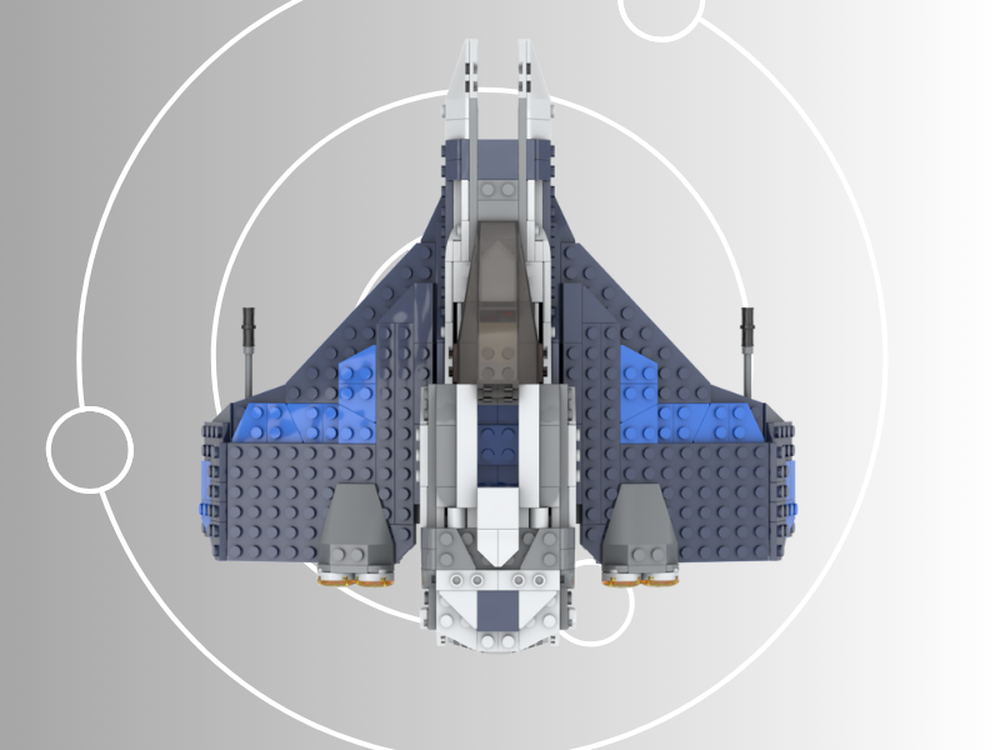 Lego Moc 75316 Alternate Bo Katan E Wing By Tgbdz Rebrickable