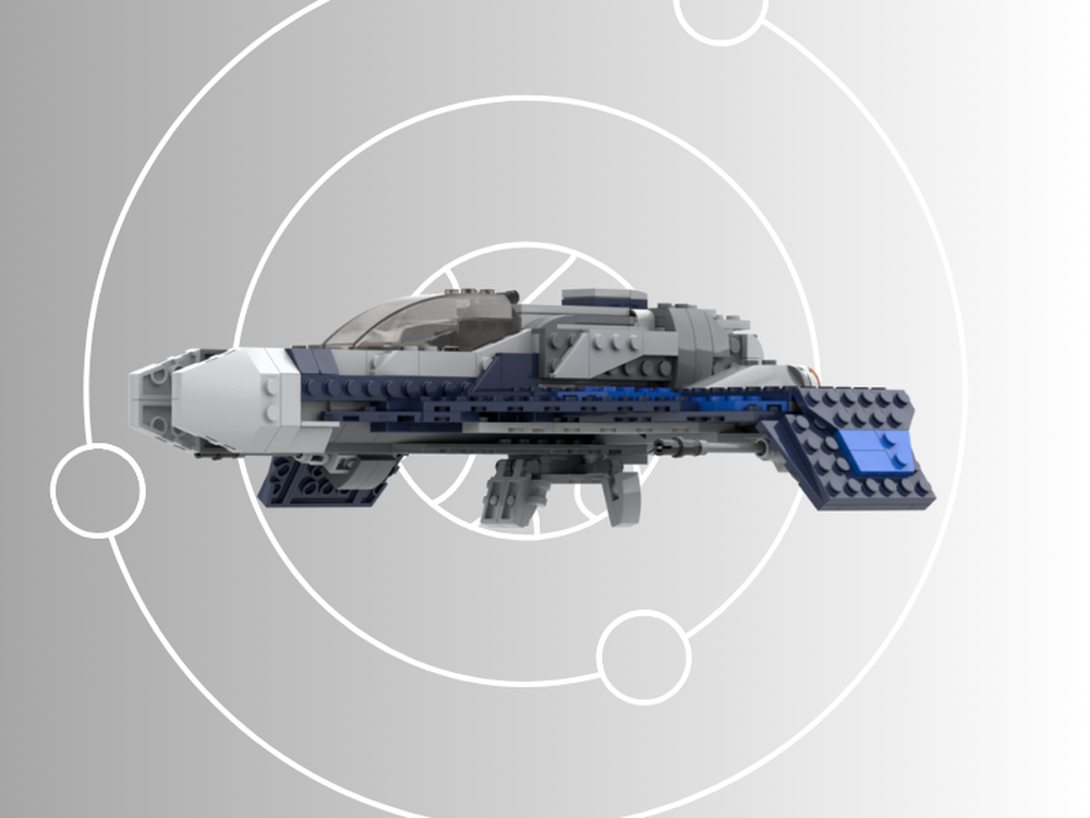 LEGO MOC 75316 Alternate - Bo-Katan E wing by tgbdz | Rebrickable ...