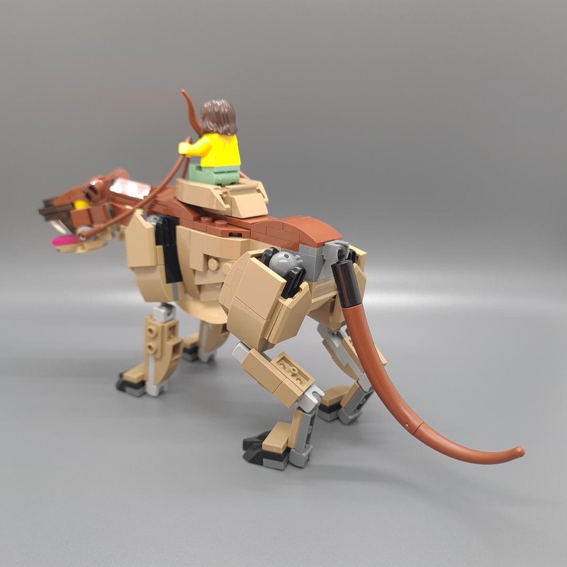 LEGO MOC Ark: Thylacoleo by Moc_Lobster | Rebrickable - Build with LEGO