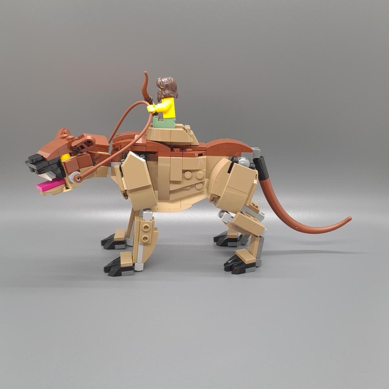 LEGO MOC Ark: Thylacoleo by Moc_Lobster | Rebrickable - Build with LEGO