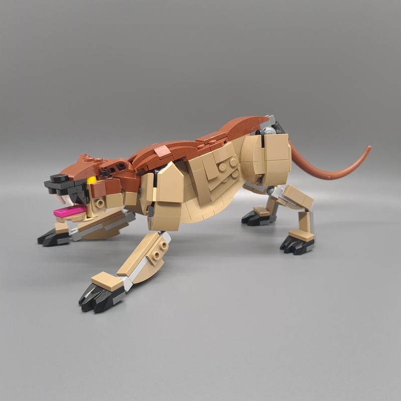 LEGO MOC Ark: Thylacoleo by Moc_Lobster | Rebrickable - Build with LEGO