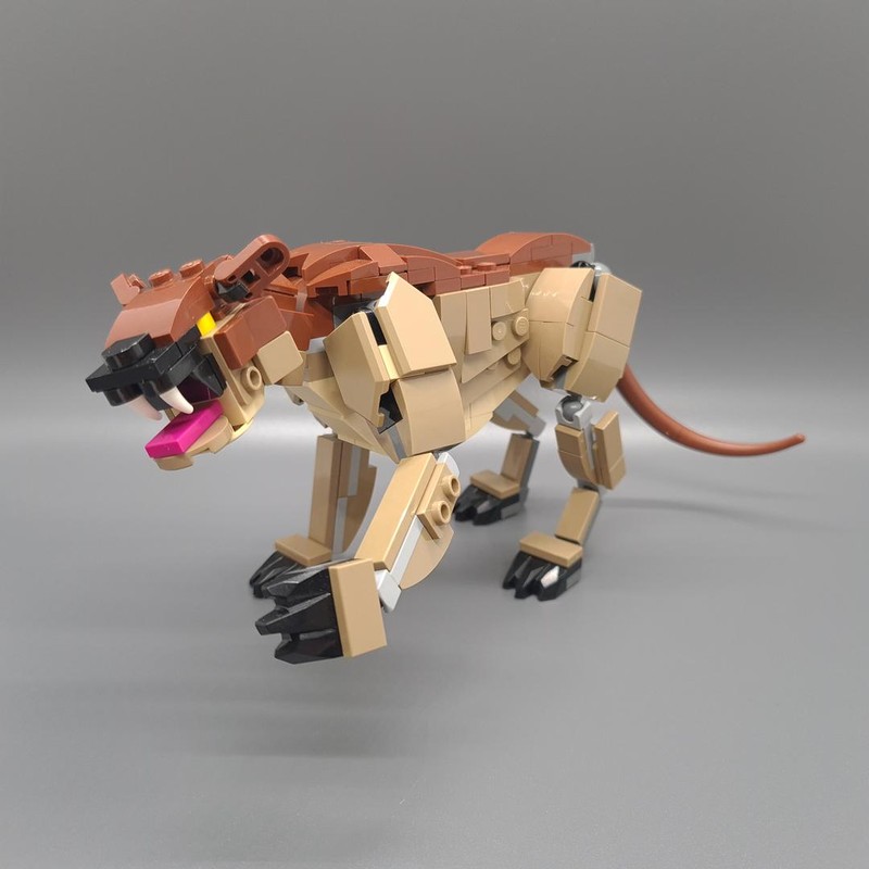 LEGO MOC Ark: Thylacoleo by Moc_Lobster | Rebrickable - Build with LEGO