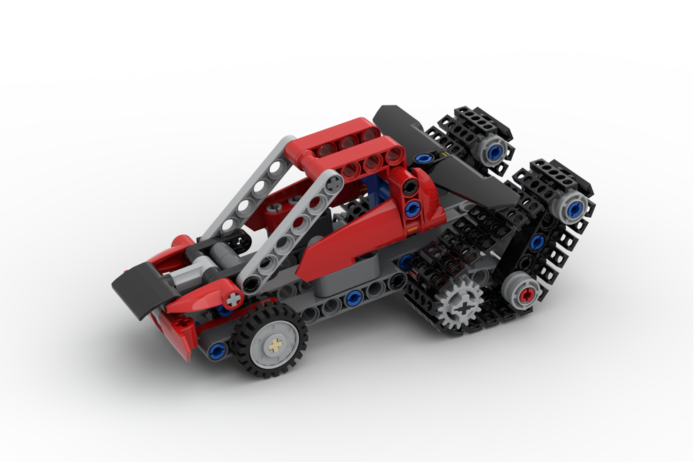 LEGO MOC 42148 Mountain Rambler by Nequmodiva | Rebrickable - Build ...