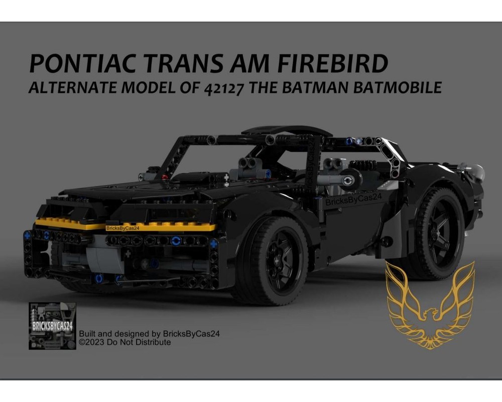 LEGO MOC Pontiac Trans Am Firebird by BricksByCas24 | Rebrickable ...