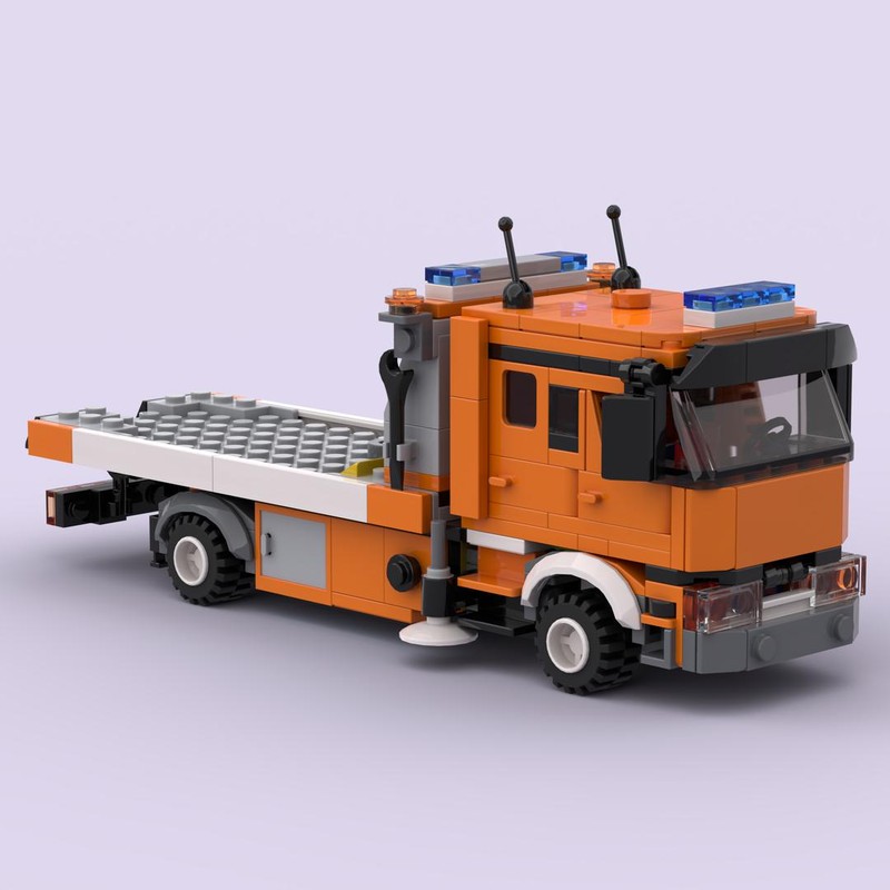 LEGO MOC Recovery Lorry by Wacky | Rebrickable - Build with LEGO