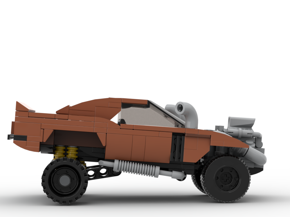 Lego Moc 1971 Plymouth Barracuda V2 By Gunsofbrickston Rebrickable