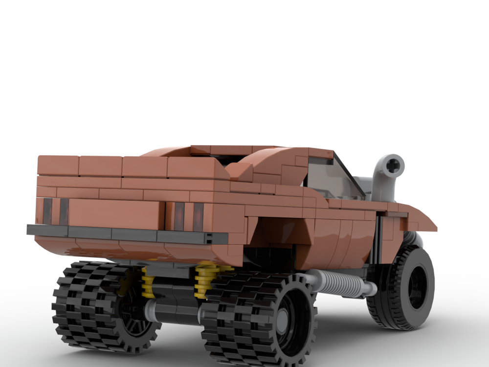 Lego Moc 1971 Plymouth Barracuda V2 By Gunsofbrickston Rebrickable