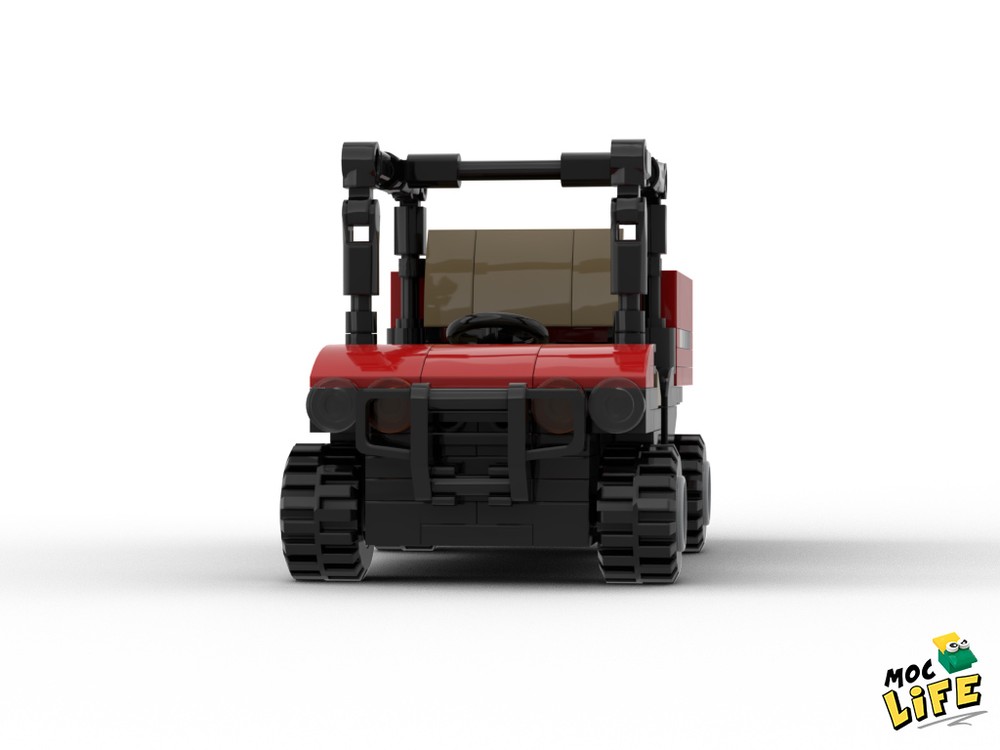 LEGO MOC Case IH Scout by MocLife | Rebrickable - Build with LEGO