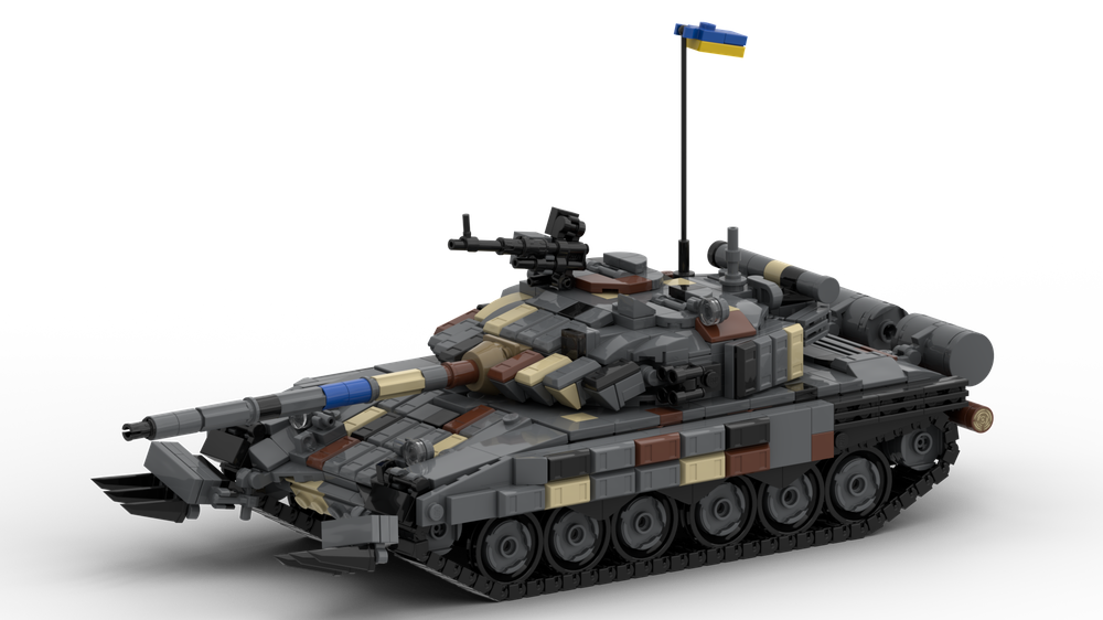 LEGO MOC T-72AV Ukraine by Isubuilds | Rebrickable - Build with LEGO