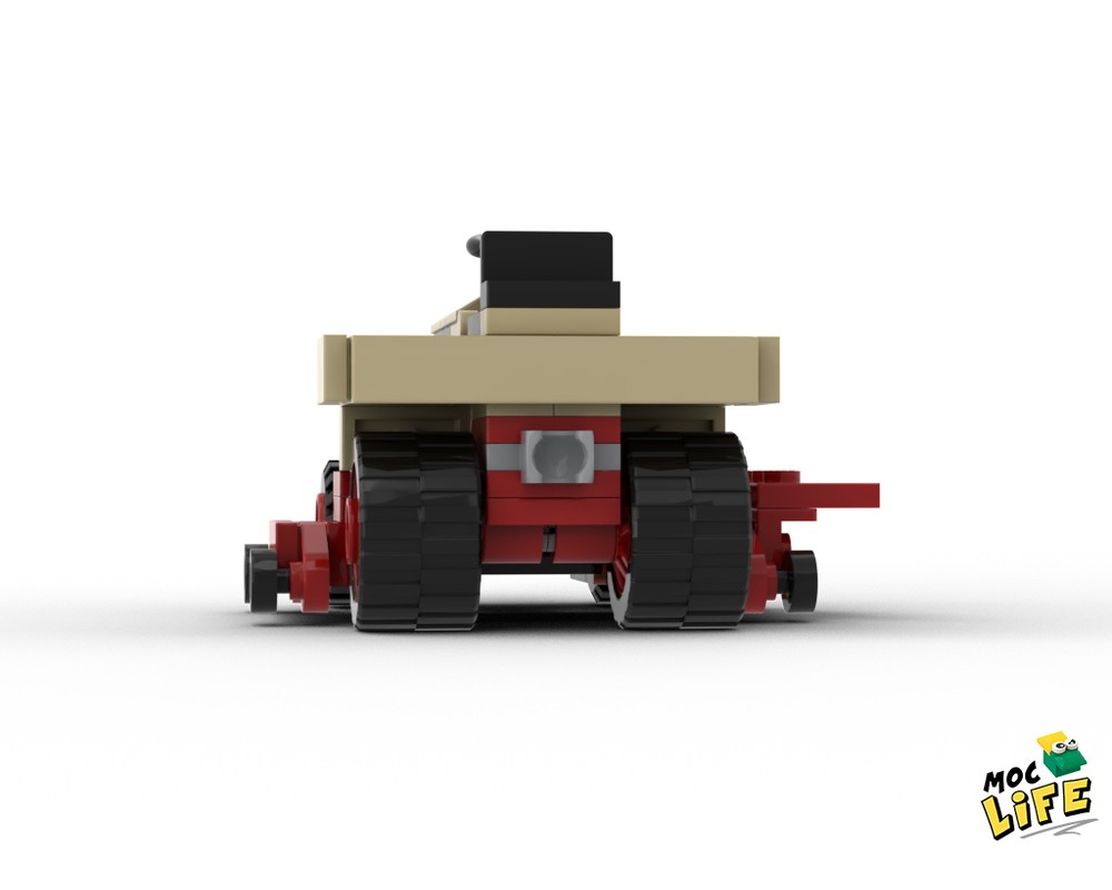 LEGO MOC Case 120 lawn mower by MocLife | Rebrickable - Build with LEGO