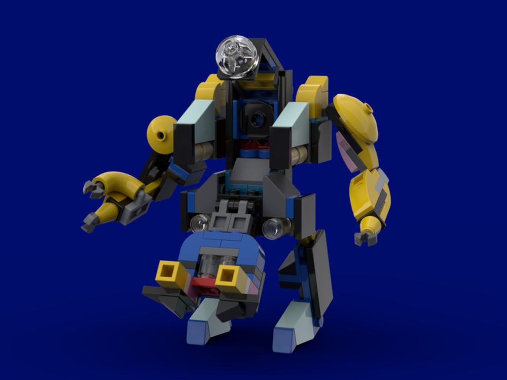 LEGO MOC Submarine Mech Suit by eric_nunya | Rebrickable - Build with LEGO