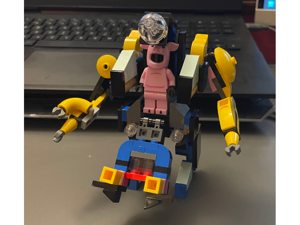 LEGO MOC Submarine Mech Suit by eric_nunya | Rebrickable - Build with LEGO