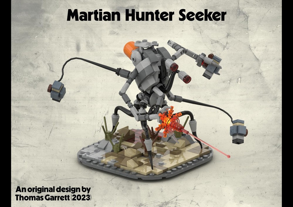 LEGO MOC Martian Hunter Seeker by Nosspott | Rebrickable - Build with LEGO