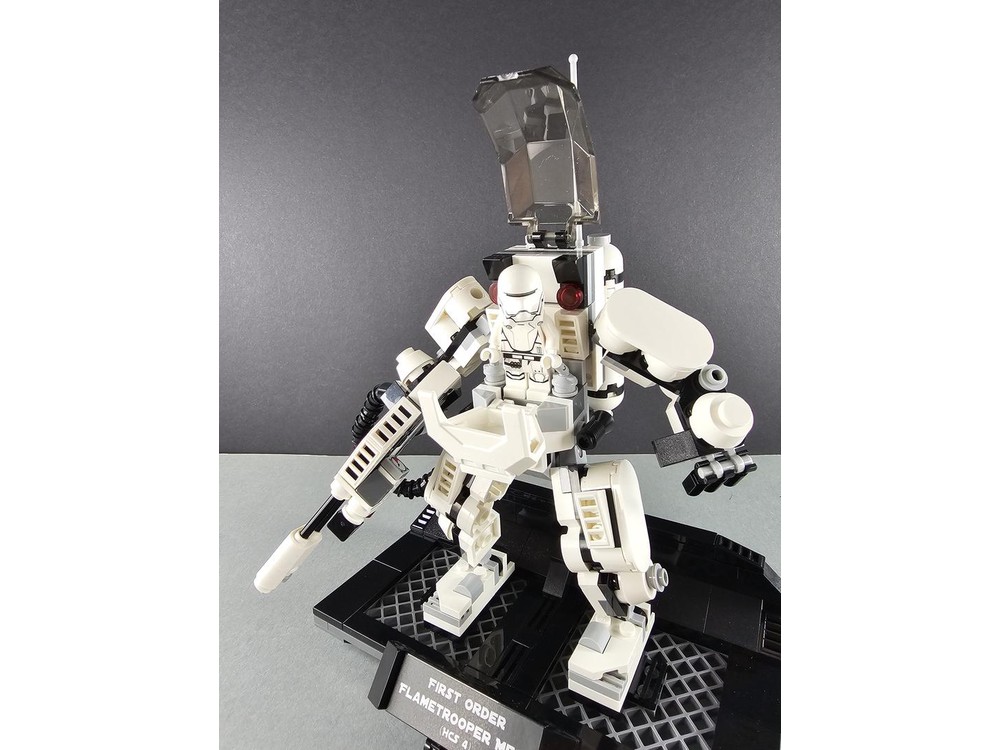 LEGO MOC First Order Flametrooper Mech MOD V12 for 75370 by Tile-(R ...